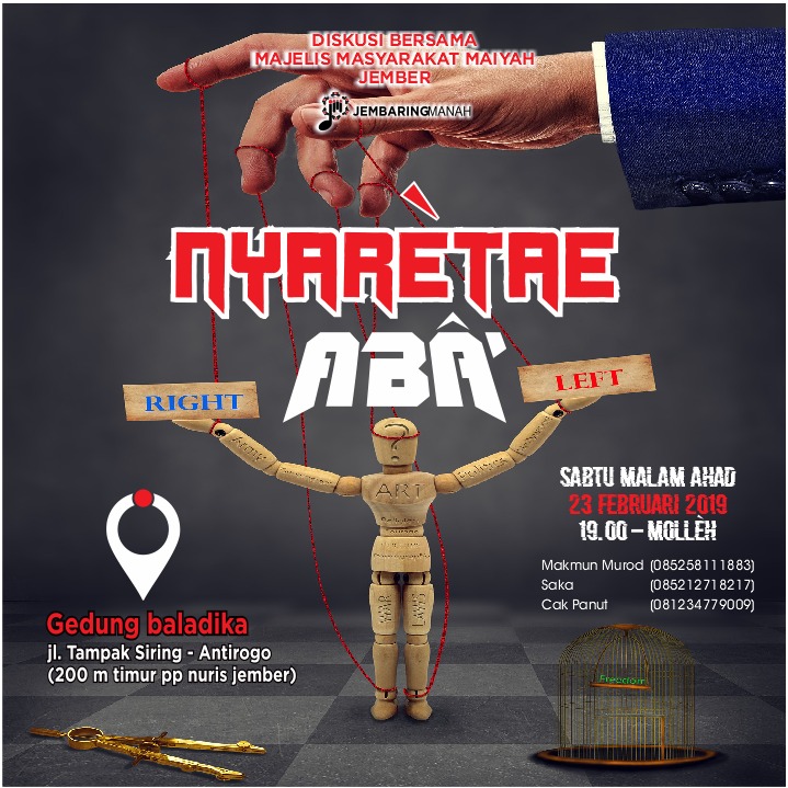 NYARETAE ABA’ (Prolog Februari 2019) – Jembaring Manah