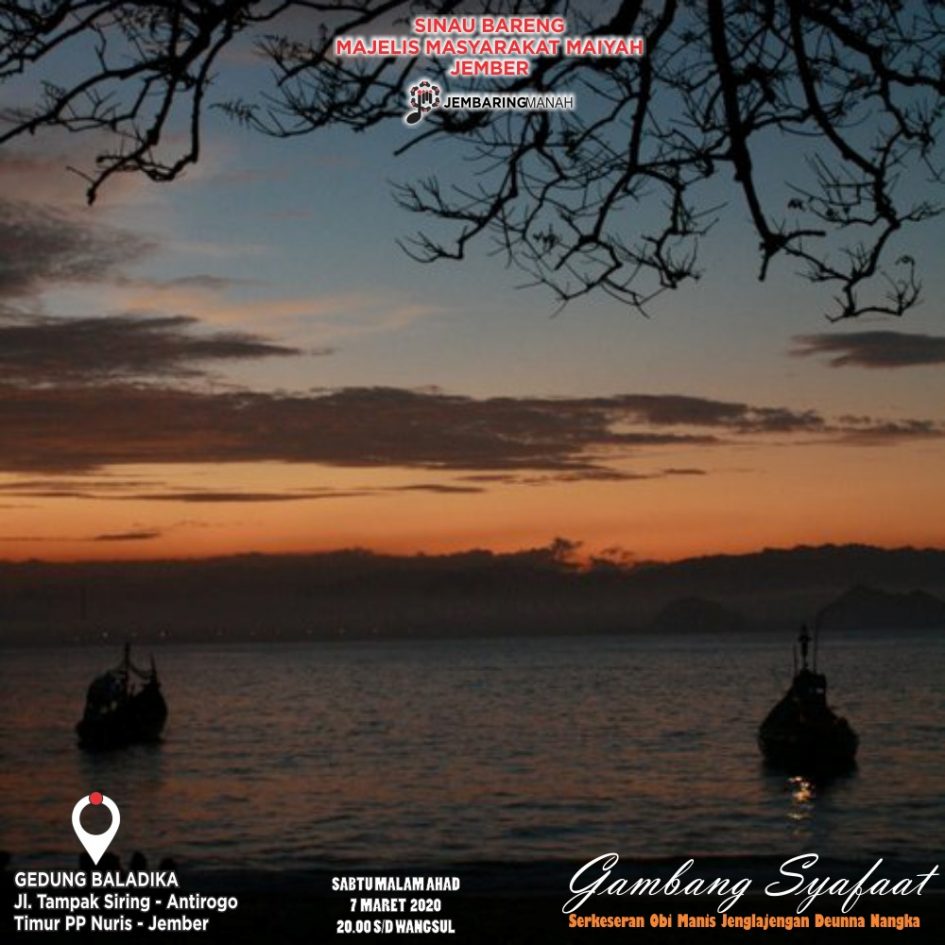Gambang Syafaat (Prolog Maret 2020) – Jembaring Manah