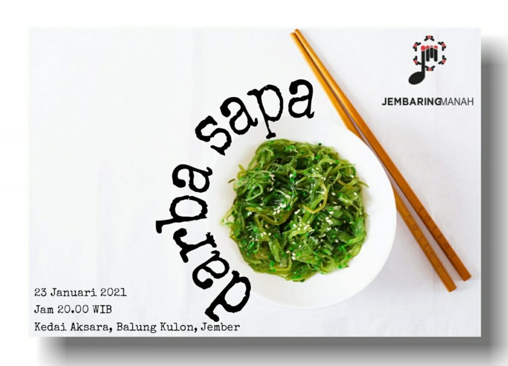 (Prolog Januari 2021) Darba Sapa – Jembaring Manah